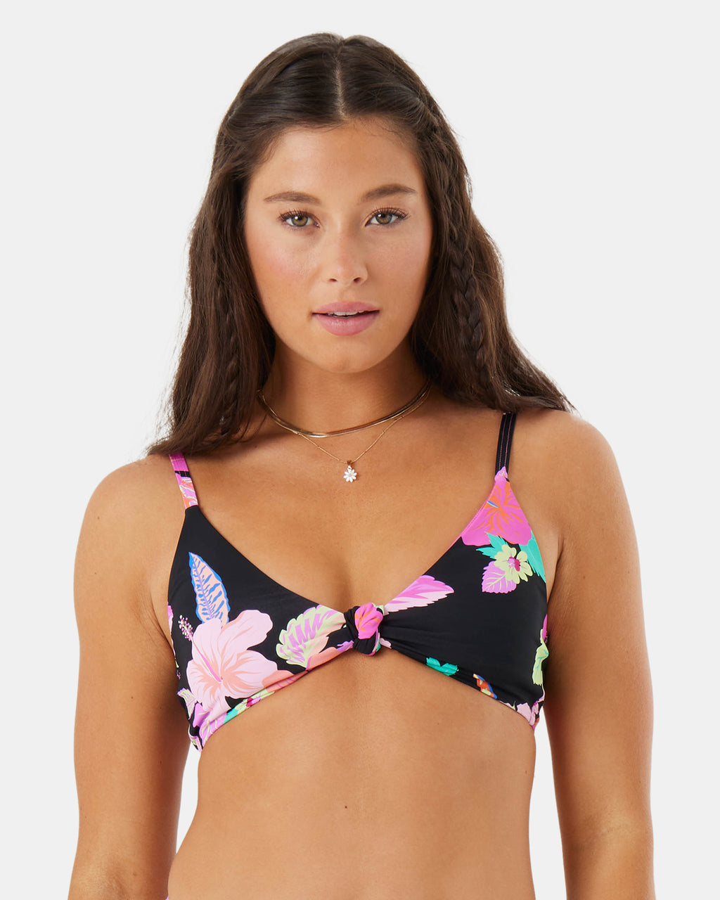 Wanderlust Knot Bralette Bikini Top - Roxy