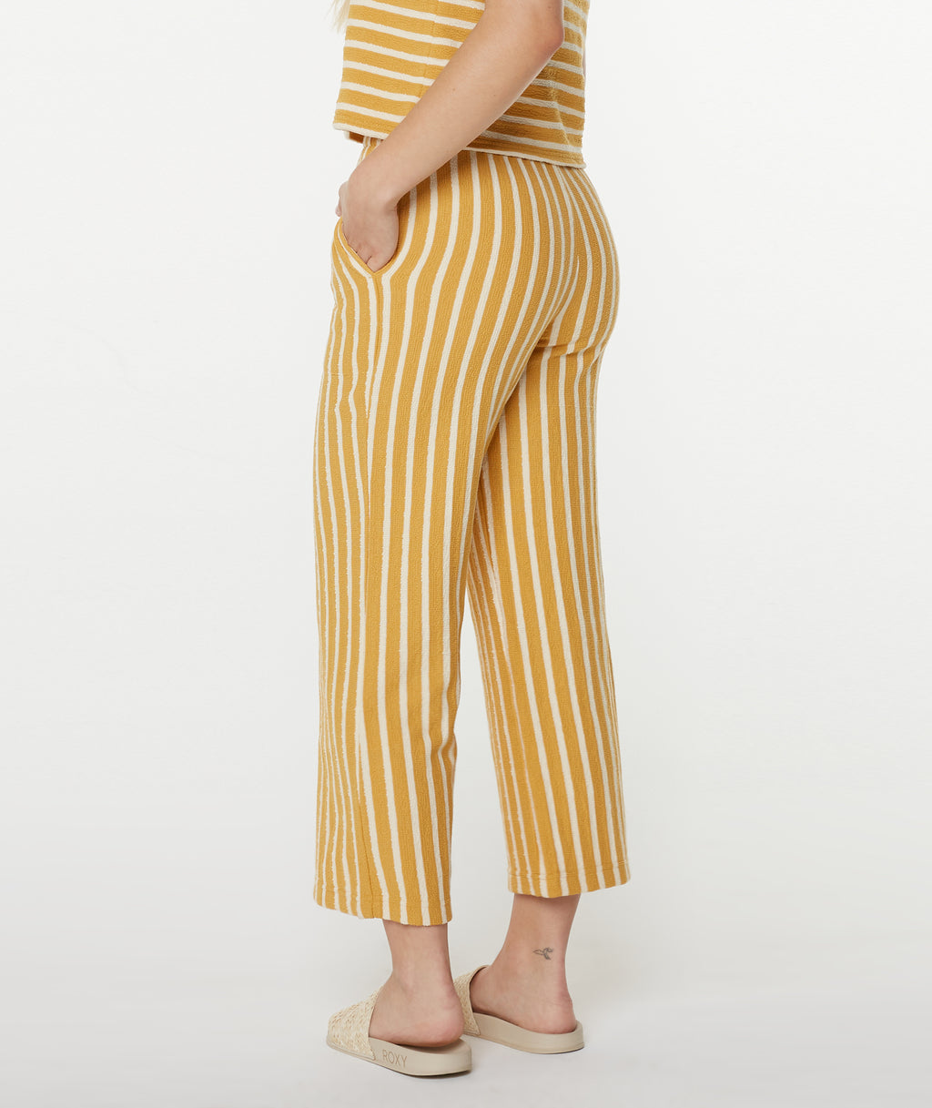 Java Stripe Cropped Pant - Roxy