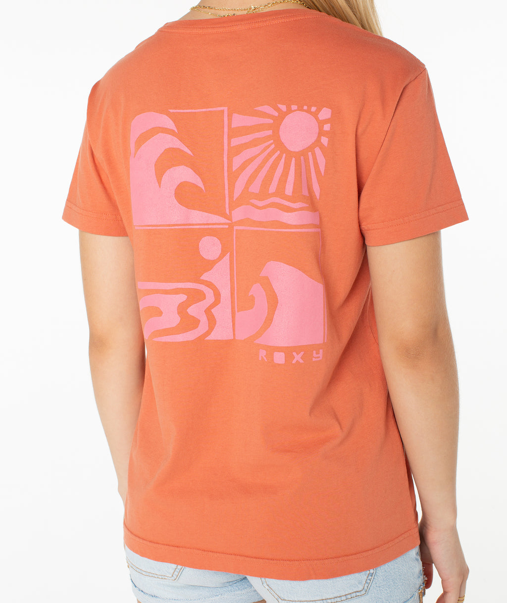 Wave Cuts Tee - Roxy